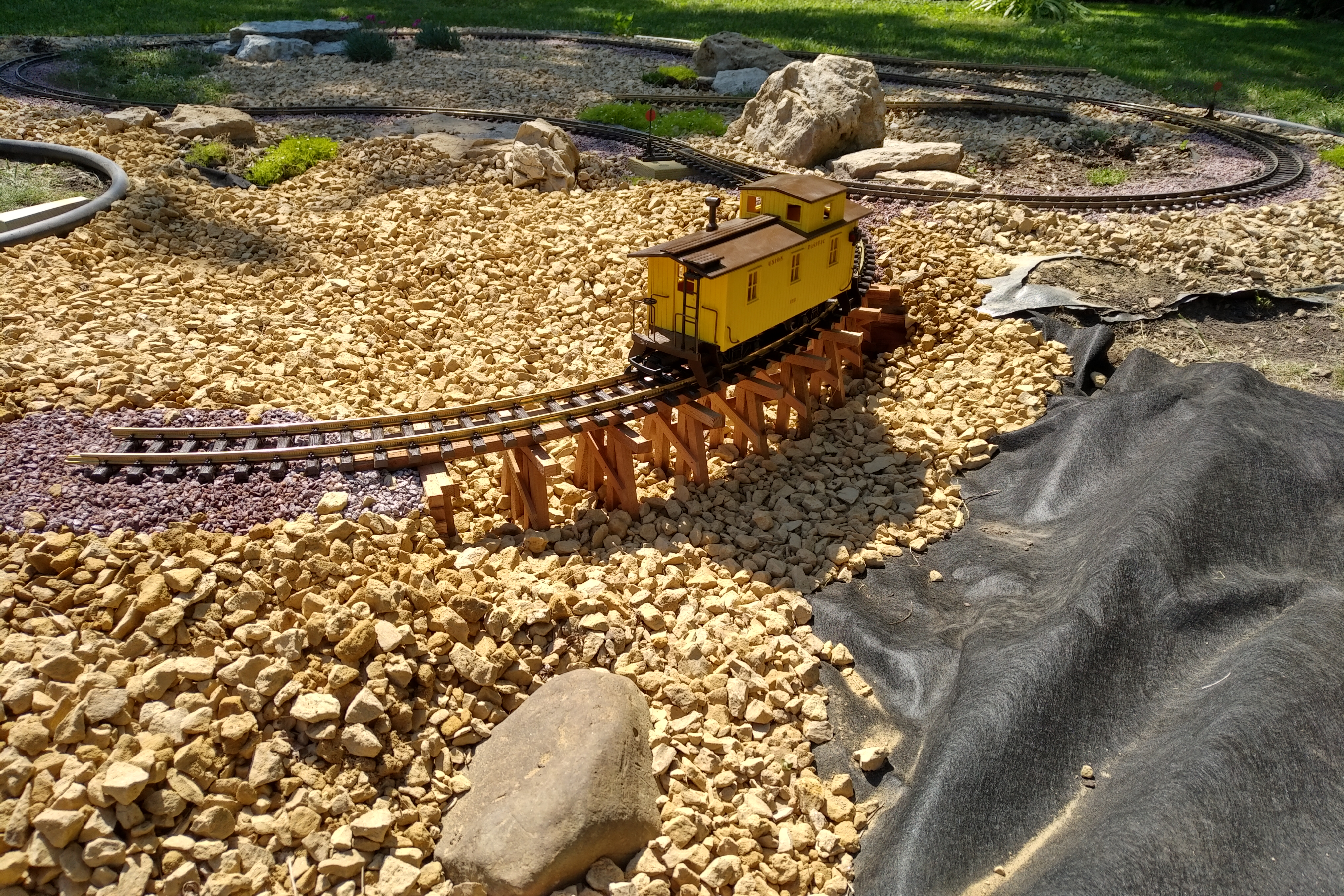 Building Simple Trestles | B&MG Railroad